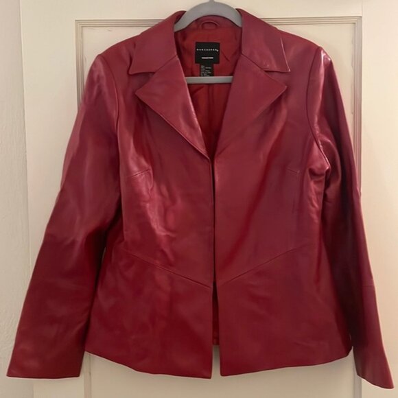 Doncaster | Jackets & Coats | Doncaster Collection Red Leather Y2k 9s ...